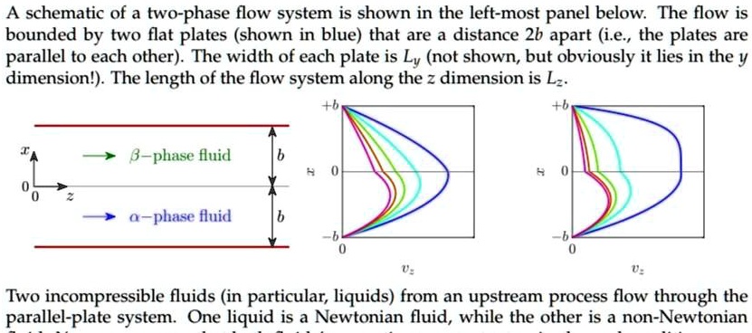 SOLVED: Looking at the velocity profiles for a steady-state laminar ...