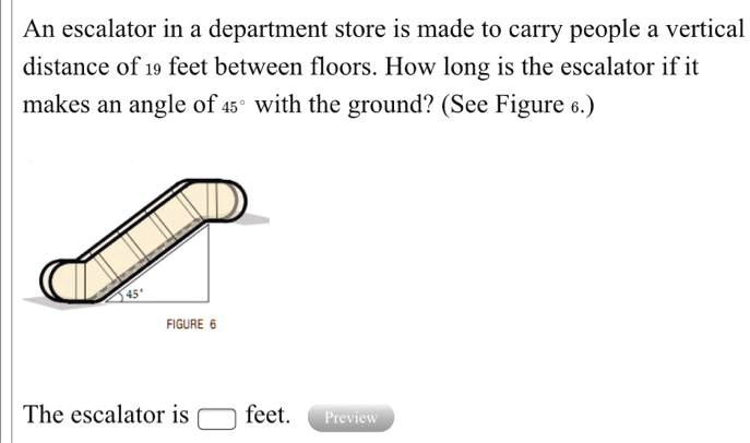 SOLVED: An escalator in a department store is made to carry people a ...