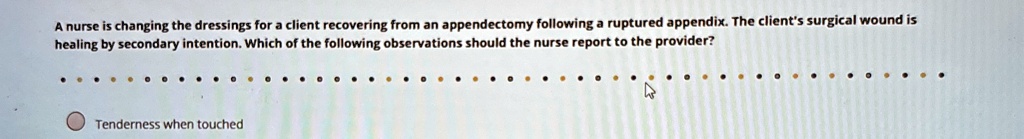 a nurse is changing the dressings for a client recovering from an ...