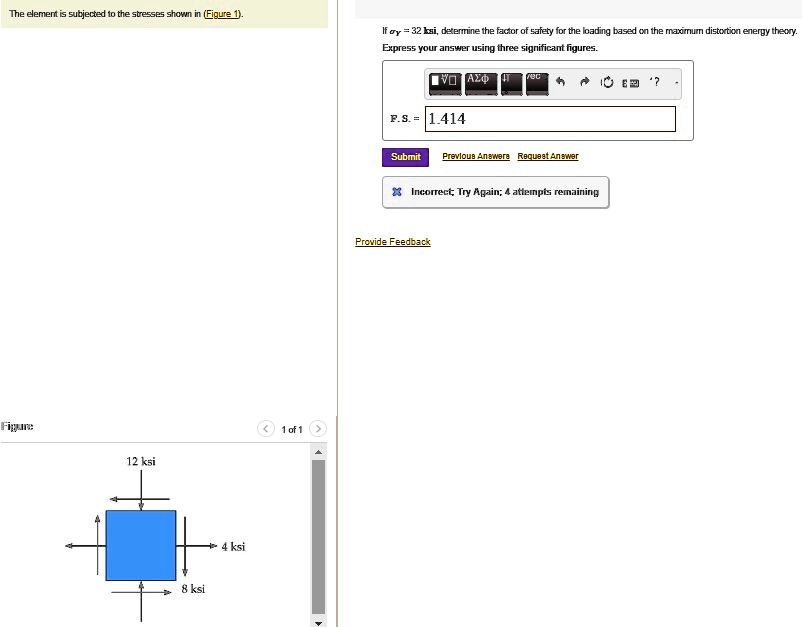 the element is subjected to the stresses shown in figure 1 if sigmay 32 ...