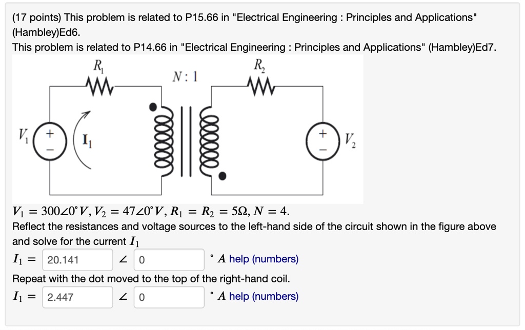Video Solution This Problem Is Related To P15 66 In Electrical