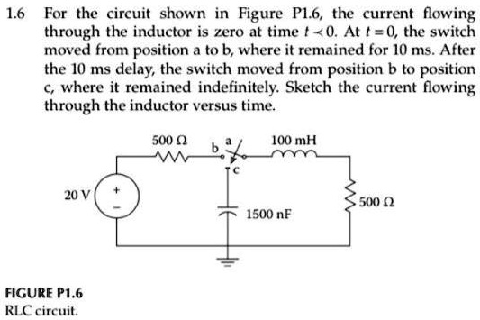 SOLVED: Using PSPICE or Capture CIS 1.6 For the circuit shown in Figure PL.6, the current ...