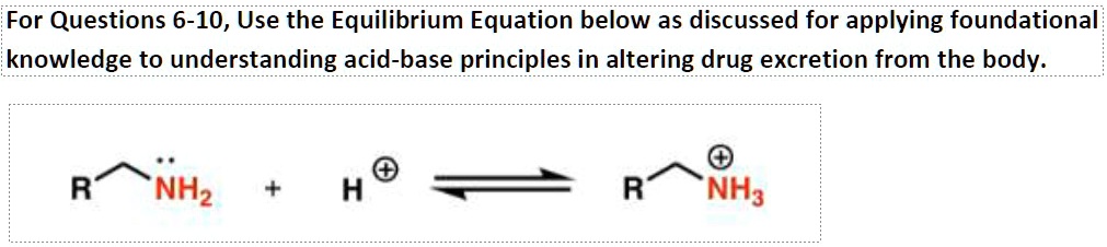 SOLVED: Draw the form of a basic drug that predominates at a pH ...