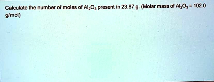 SOLVED: 'Can someone show their work on how to do this: Calculate the ...
