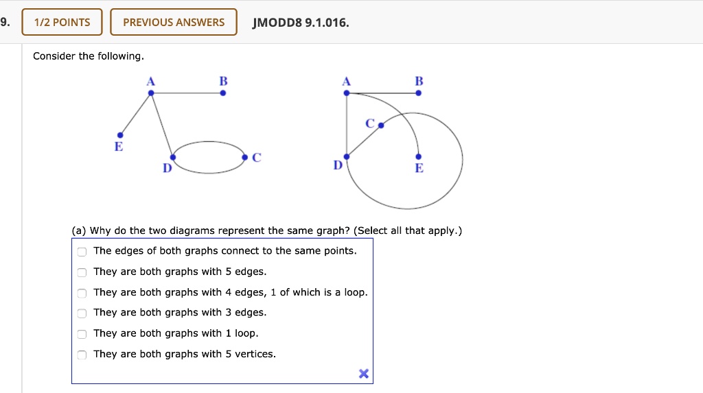 12 points previous answers jmodd8 91016 consider the...
