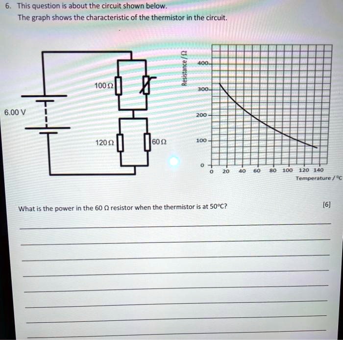 this question i5 about the circuit shown below the graph shows the ...