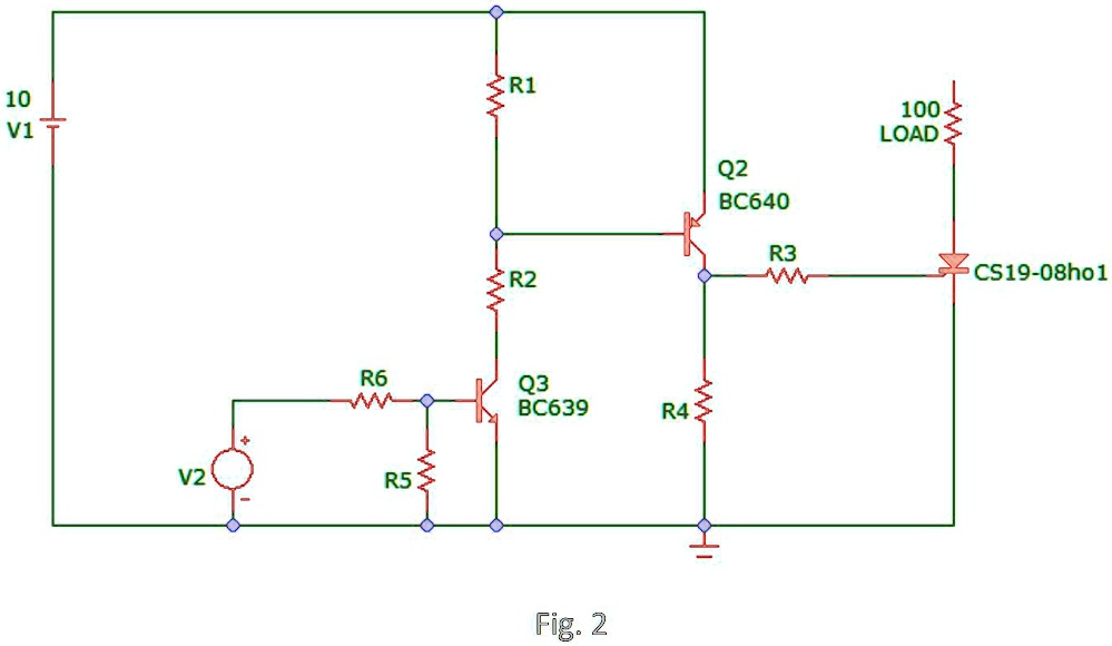 SOLVED: An SCR firing circuit is shown in Fig. 2 (connection for the load is not shown and not ...
