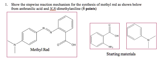 SOLVED: Show the stepwise reaction mechanism for the synthesis of ...