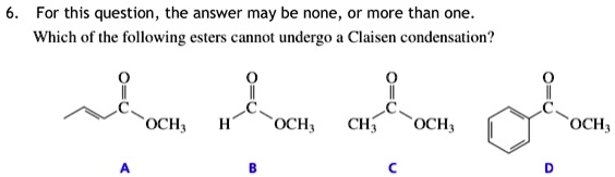 SOLVED: For this question; the answer may be none or more than one ...
