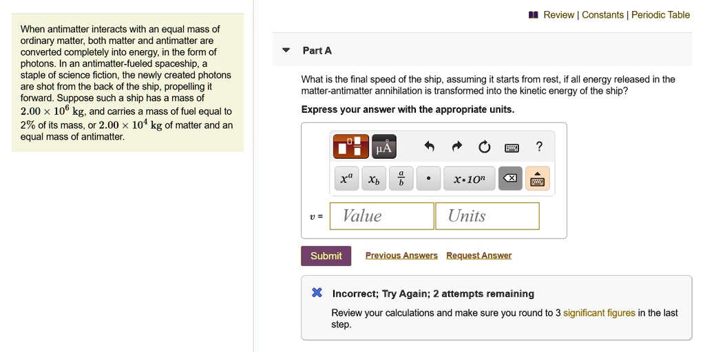 review constants periodic table when antimatter interacts with an equal ...