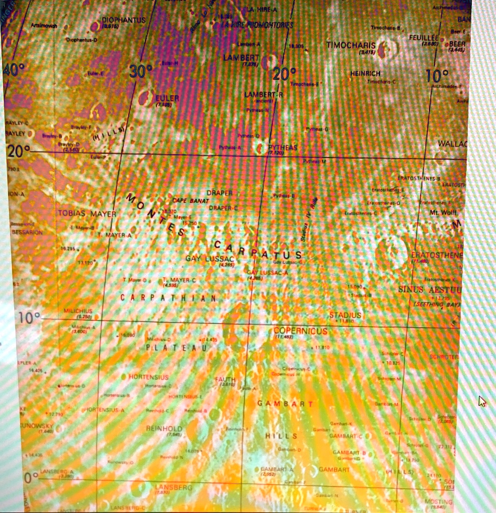 A) Look at the image "Copernicus Crater". Which type of crater is ...