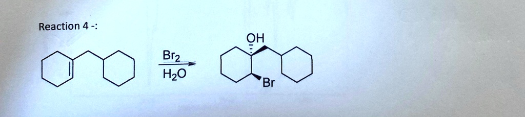 SOLVED: Draw the mechanism for the following reactions. Include all ...