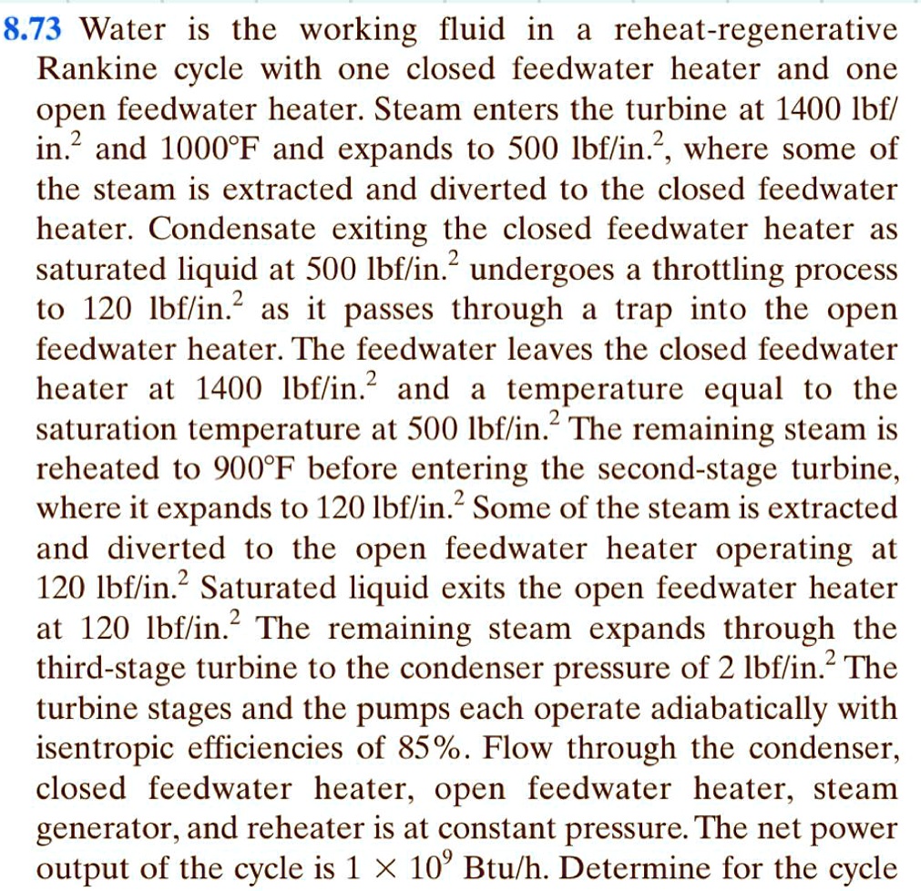 draw the complete system with all components and mass flow directions ...