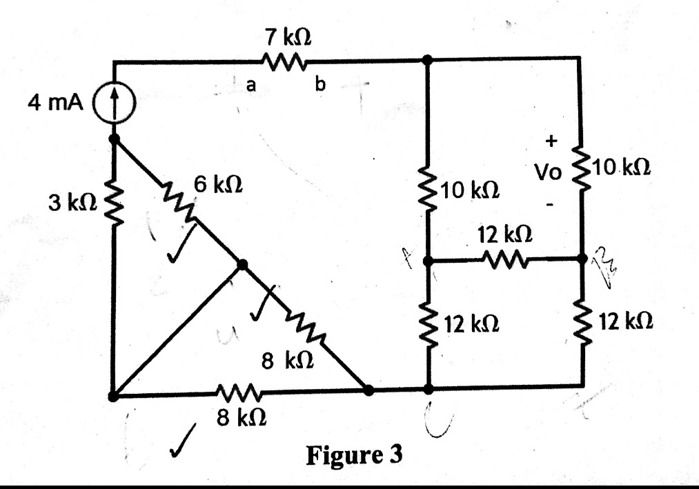 SOLVED: A- How much current flows through the 10k output resistor? simplify the circuit and use ...