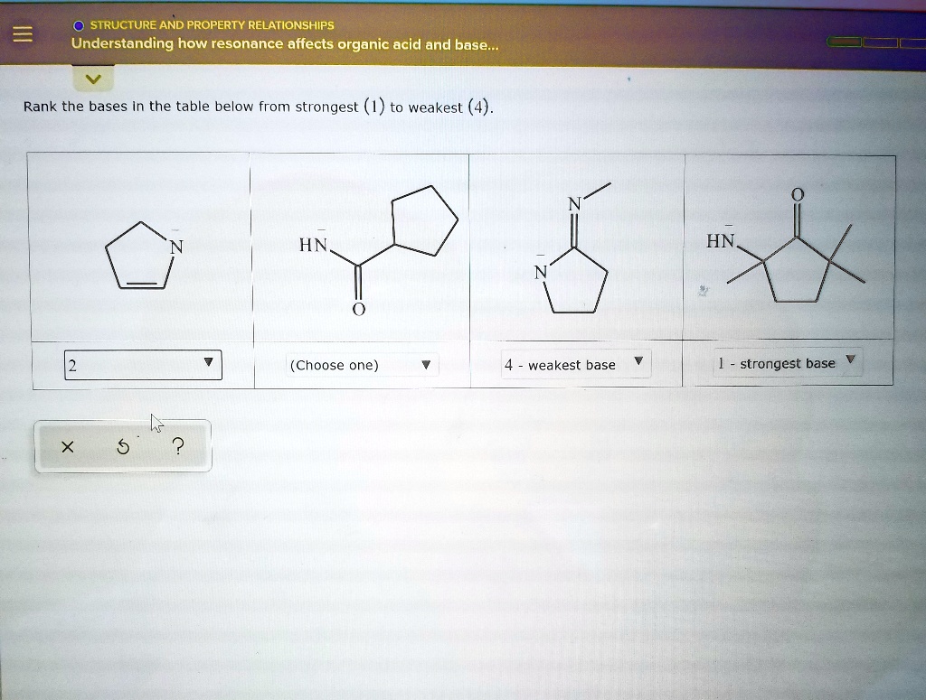 structure and property relationships understanding how resonance ...