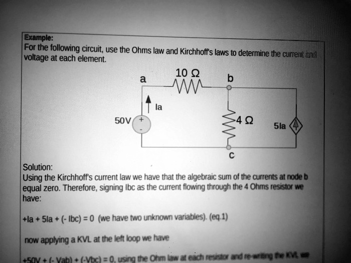SOLVED: Please exchange the current and voltage sources. Example: For the following circuit, use ...