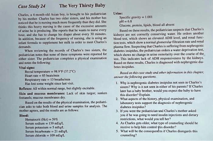 texts case study 24 the very thirsty baby charles a 4 month old asian boy is brought to his ...