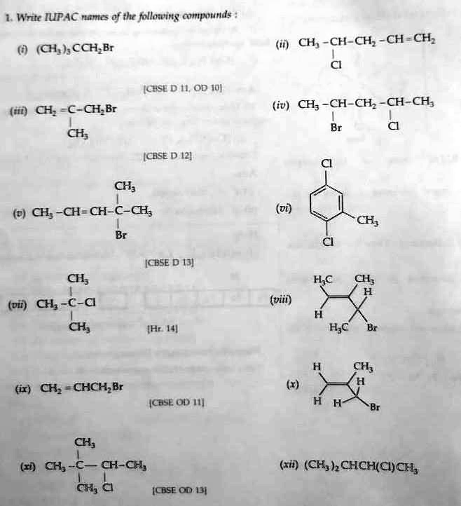 SOLVED: 'write IUPAC Name of the compound' SOLVED: 'write IUPAC Name of the compound'