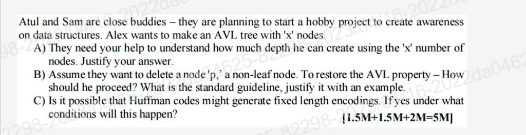 Solved Text Data Structure And Algorithm Design Atul And Sam Are 9267