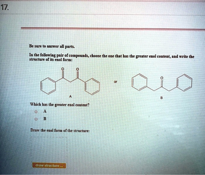 SOLVED: 17. Be sure to anstrer all parts In the folloning pzir of ...