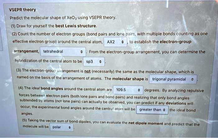 Xeo3 Molecular Geometry