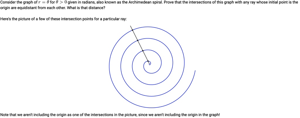 consider the graph of for 0 given in radians also known as the ...