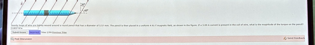 twenty loops of wire are tightly wound around a round pencil that has a ...