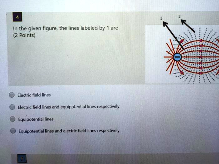 SOLVED: In the given figure; the lines labeled by 1 are (2 Points ...