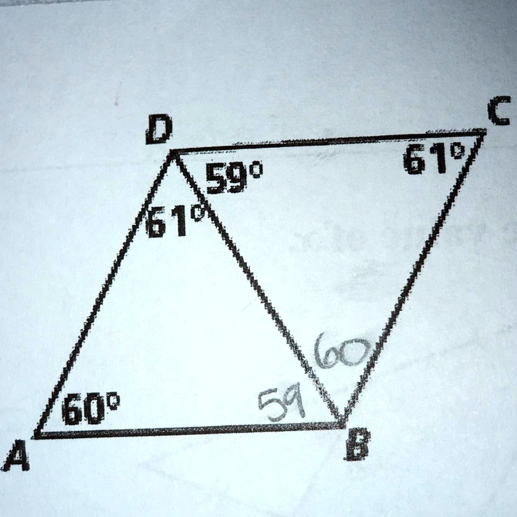 SOLVED: 'In the figure below, which segment is the longest? C 61P D 590 ...