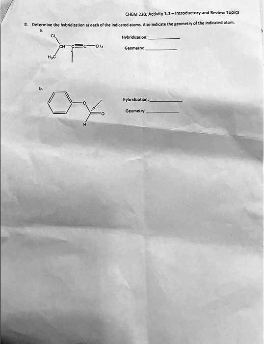 SOLVED: Texts: Determine the hybridization at each of the indicated ... SOLVED: Texts: Determine the hybridization at each of the indicated ...