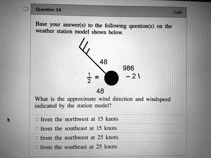 question 14 lpts base your answers to the following questions on the ...
