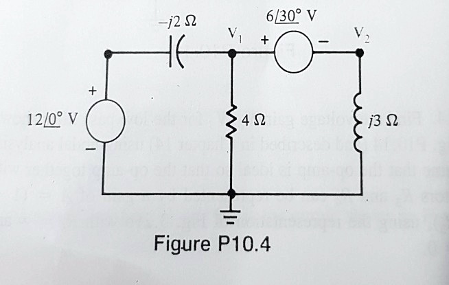 SOLVED: Solve the following circuit using three methods, each ...