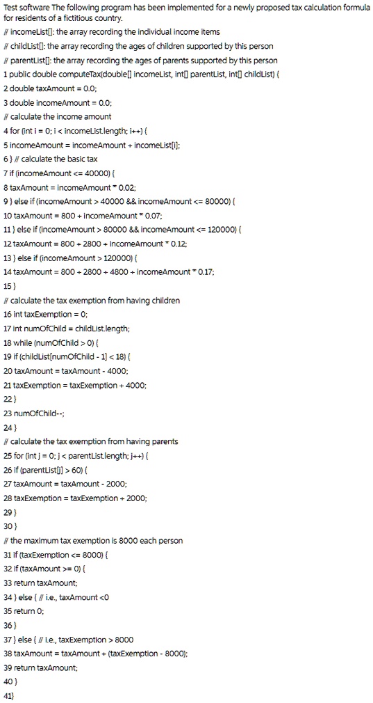design test cases to achieve 100 branch coverage on the function ...
