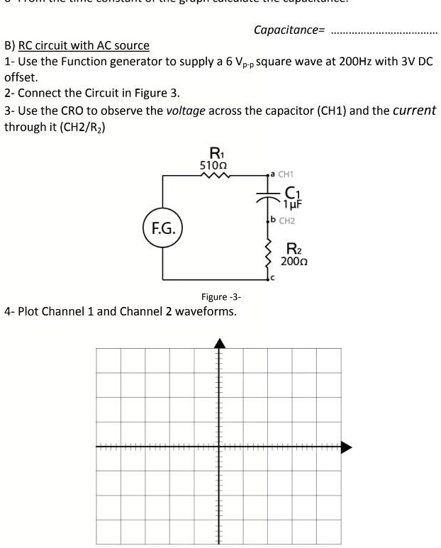 simulation on multisim capacitance brc circuit with ac source 1 use the ...