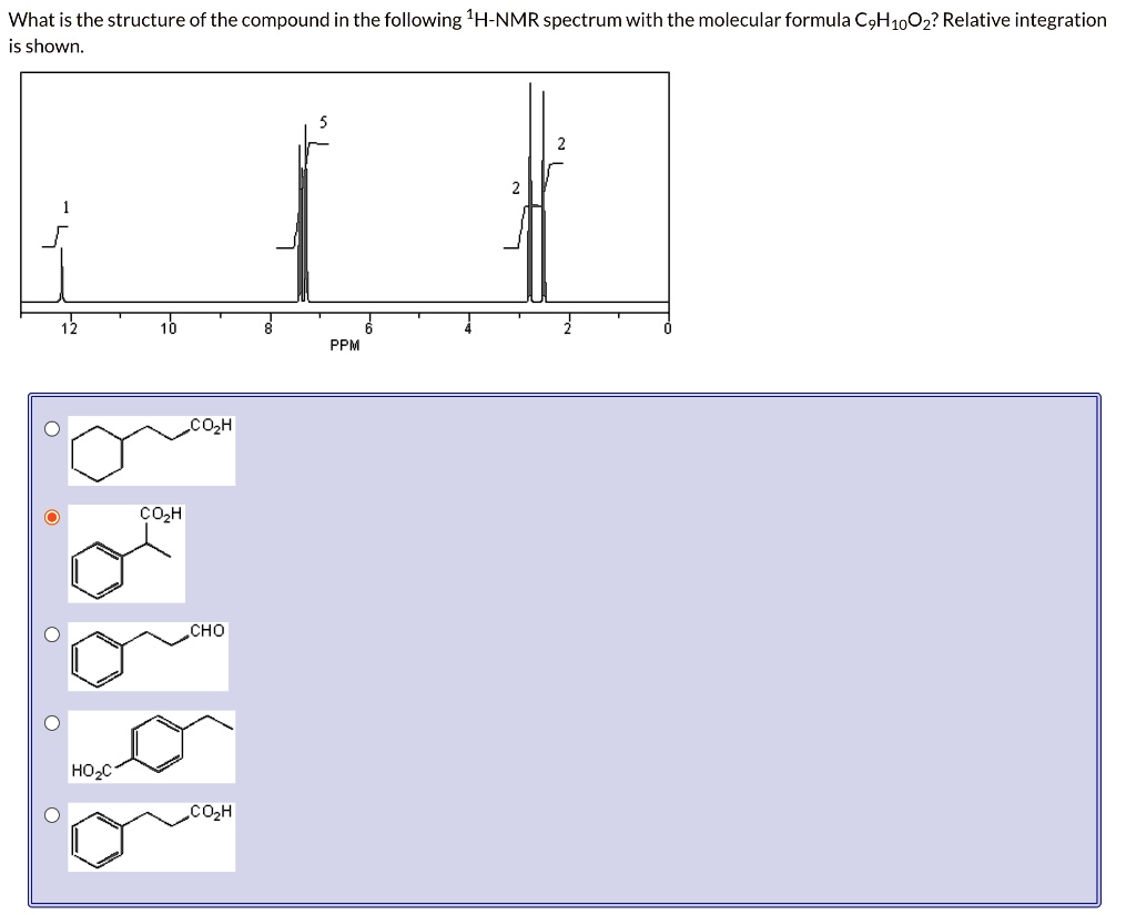 What is the structure of the compound in the following...
