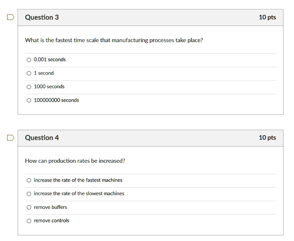 SOLVED: Question 3 10 pts What is the fastest time scale that ... SOLVED: Question 3 10 pts What is the fastest time scale that ...