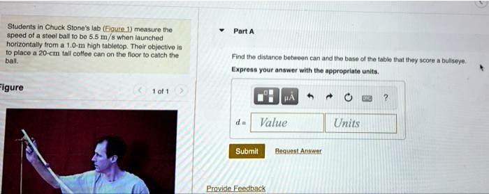 students in chuck stones lab figure 1 measure the speed of a steel ball ...