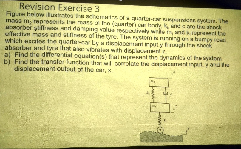 Revision Exercise 3 Figure below illustrates the schematics of a ...
