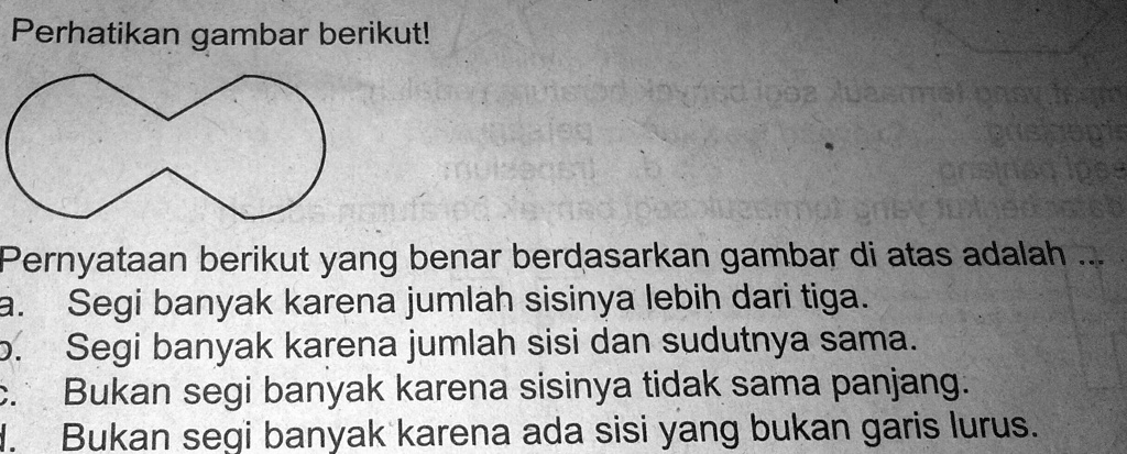 SOLVED: Pertanyaan berikut yang benar berdasarkan gambar di atas adalah ...