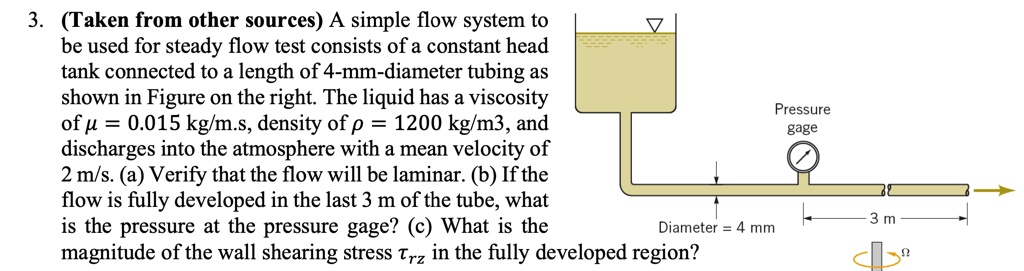 3 taken from other sources a simple flow system to be used for steady ...