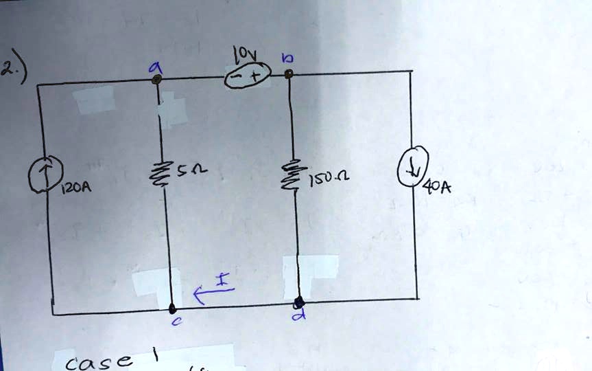SOLVED: Find the current I using superposition method. SOLVED: Find the current I using superposition method.