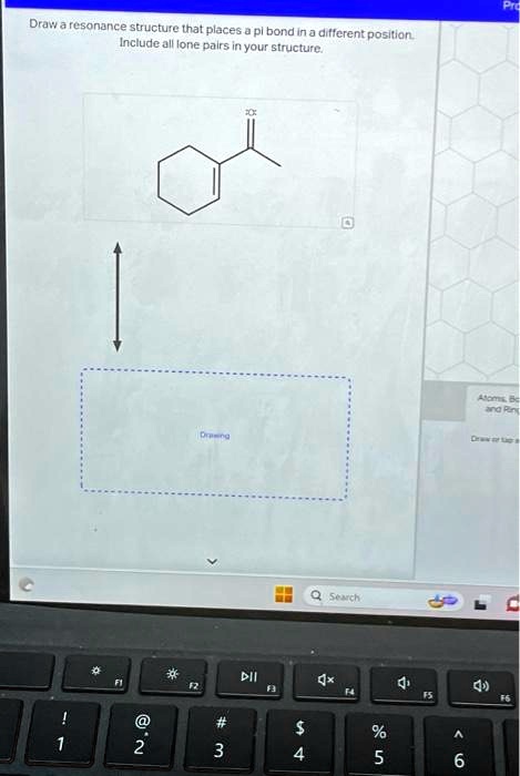 Draw a resonance structure that places a pi bond in a different ...