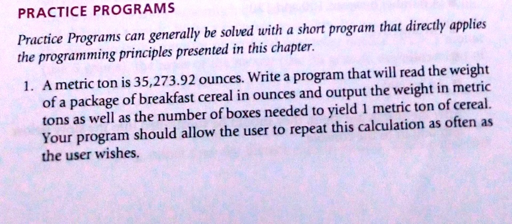 this program must be solve using very basic c practiceprograms practice ...