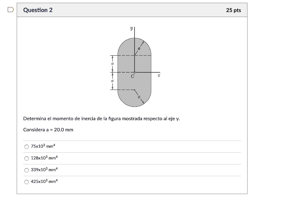 SOLVED: Determine the moment of inertia of the figure shown with ... SOLVED: Determine the moment of inertia of the figure shown with ...