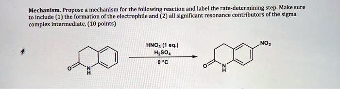SOLVED: Mechanism: Propose a mechanism for the following reaction and ...