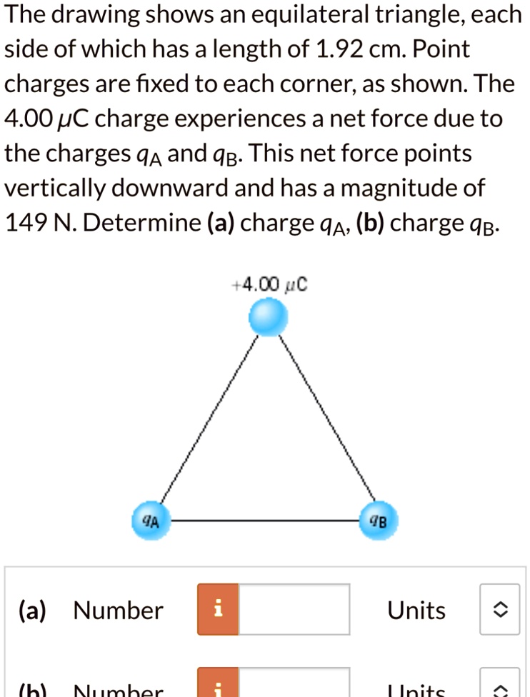 [GET ANSWER] the drawing shows an equilateral triangle each side of ...