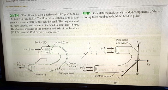 Remaining Time: 38 minutes, 44 seconds Question Completion Status ...