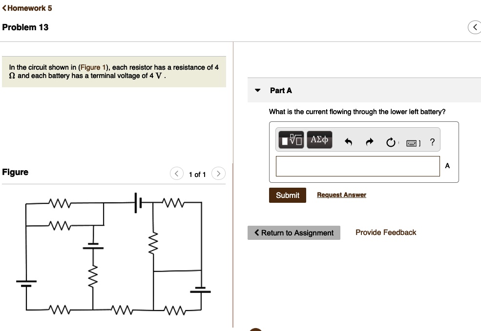 Homework 5 Problem 13 In the circuit shown in (Figure 1), each resistor ...