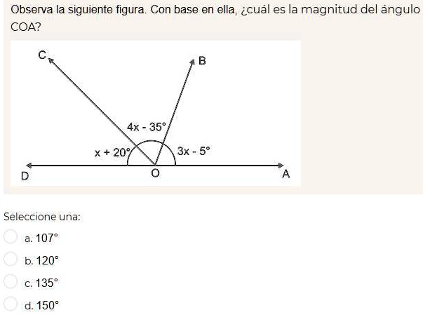 SOLVED: Observa la siguiente figura. Con base en ella, ¿cuál es la ...