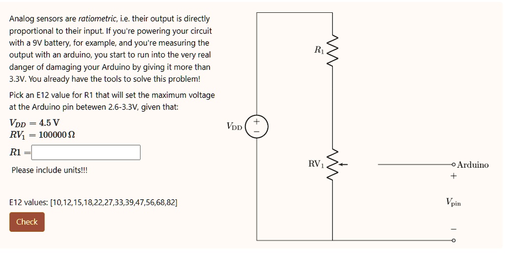 Analog sensors are ratiometric, i.e. their output is directly proportional to their input. If ...